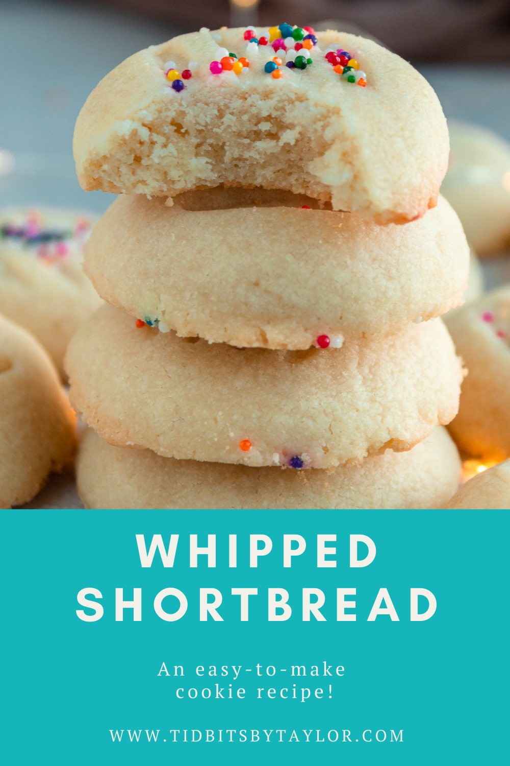 Whipped Shortbread - Tidbits by Taylor