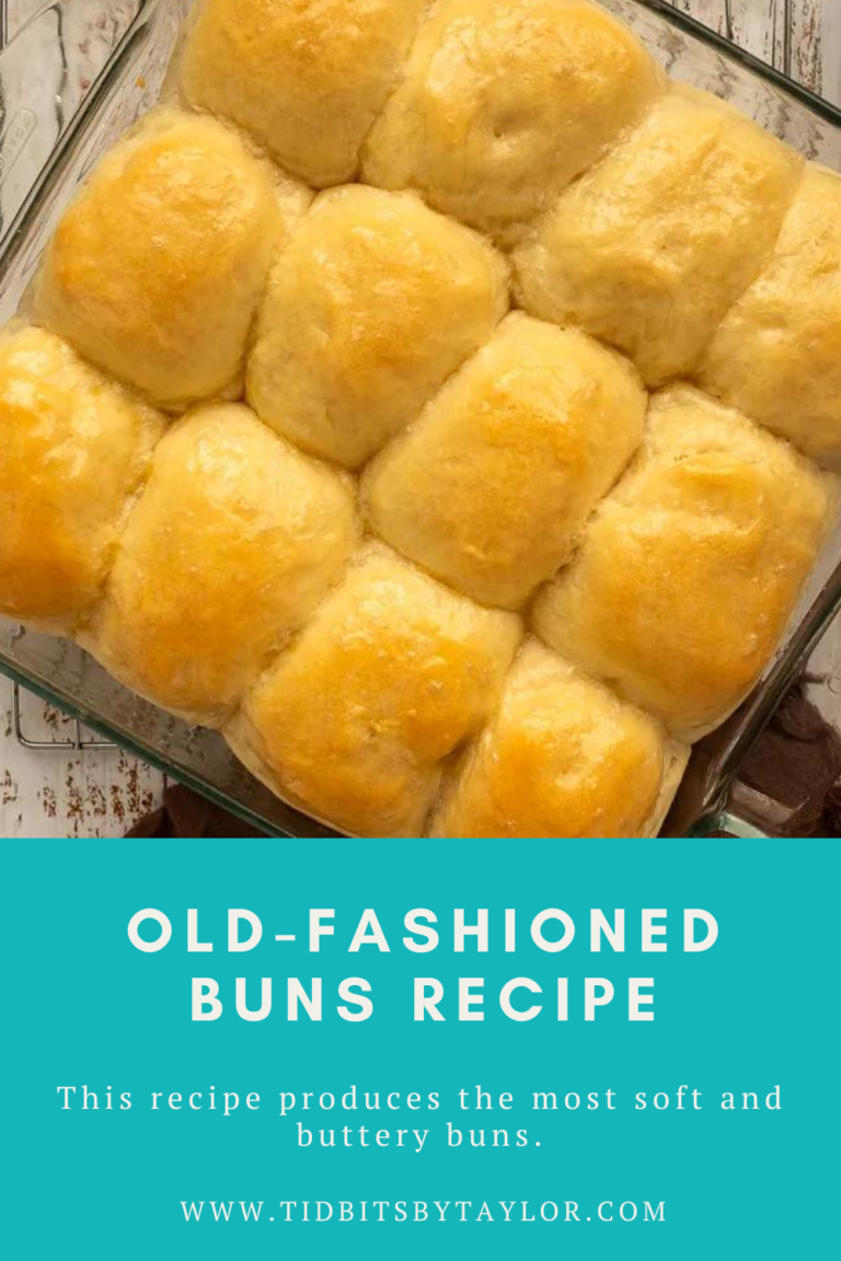 Old-Fashioned Buns Recipe - Tidbits by Taylor